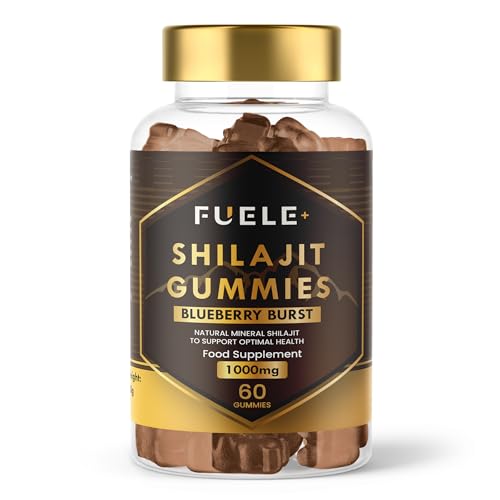 High strength shilajit gummies for immunity