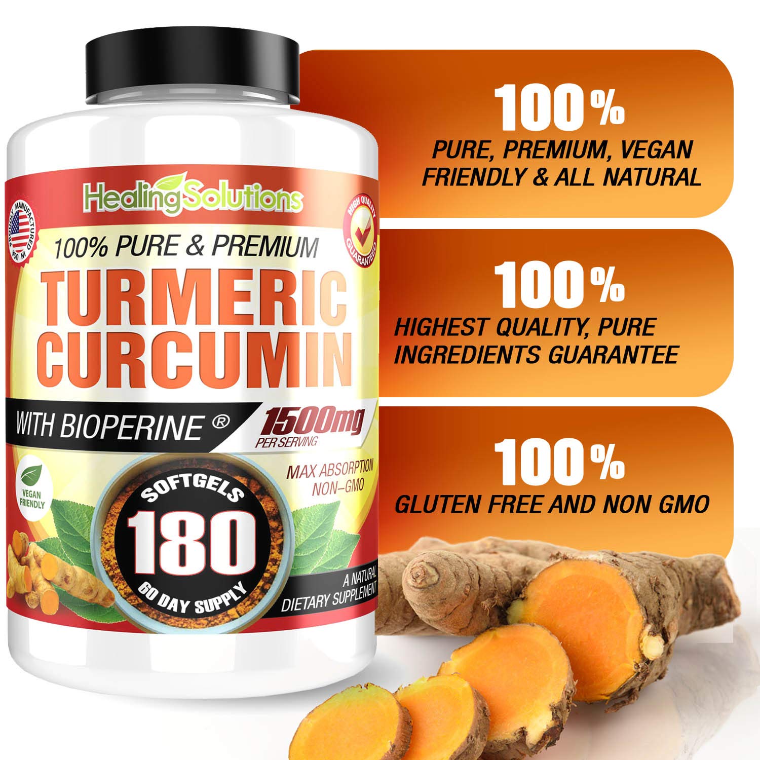 high strength turmeric curcumin formula