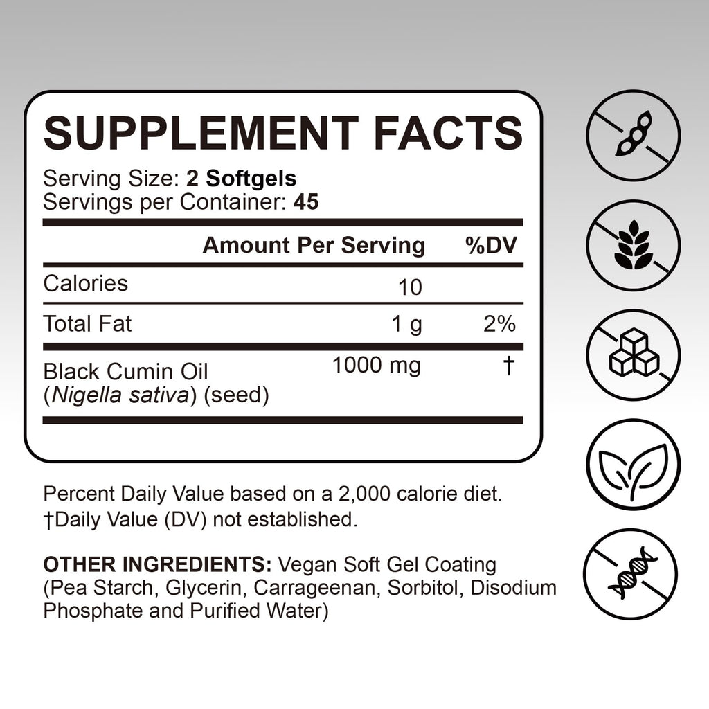 high thymoquinone black seed oil