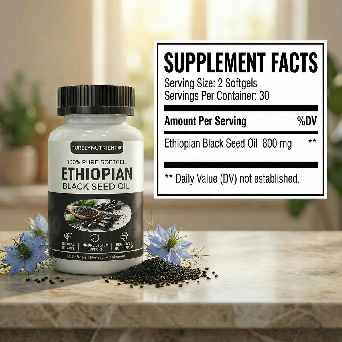 high thymoquinone black seed oil
