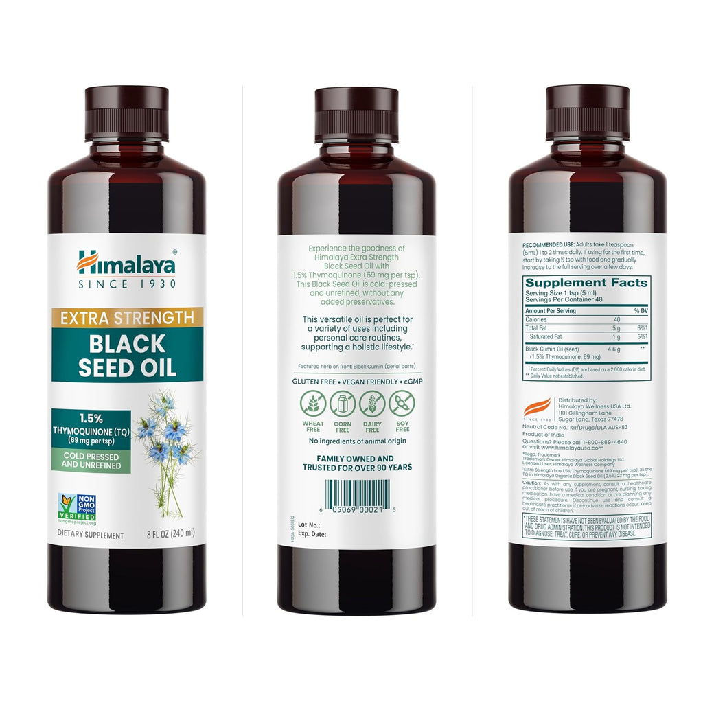 high thymoquinone black seed oil