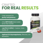 high thymoquinone black seed oil