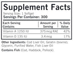 high vitamin A and D content