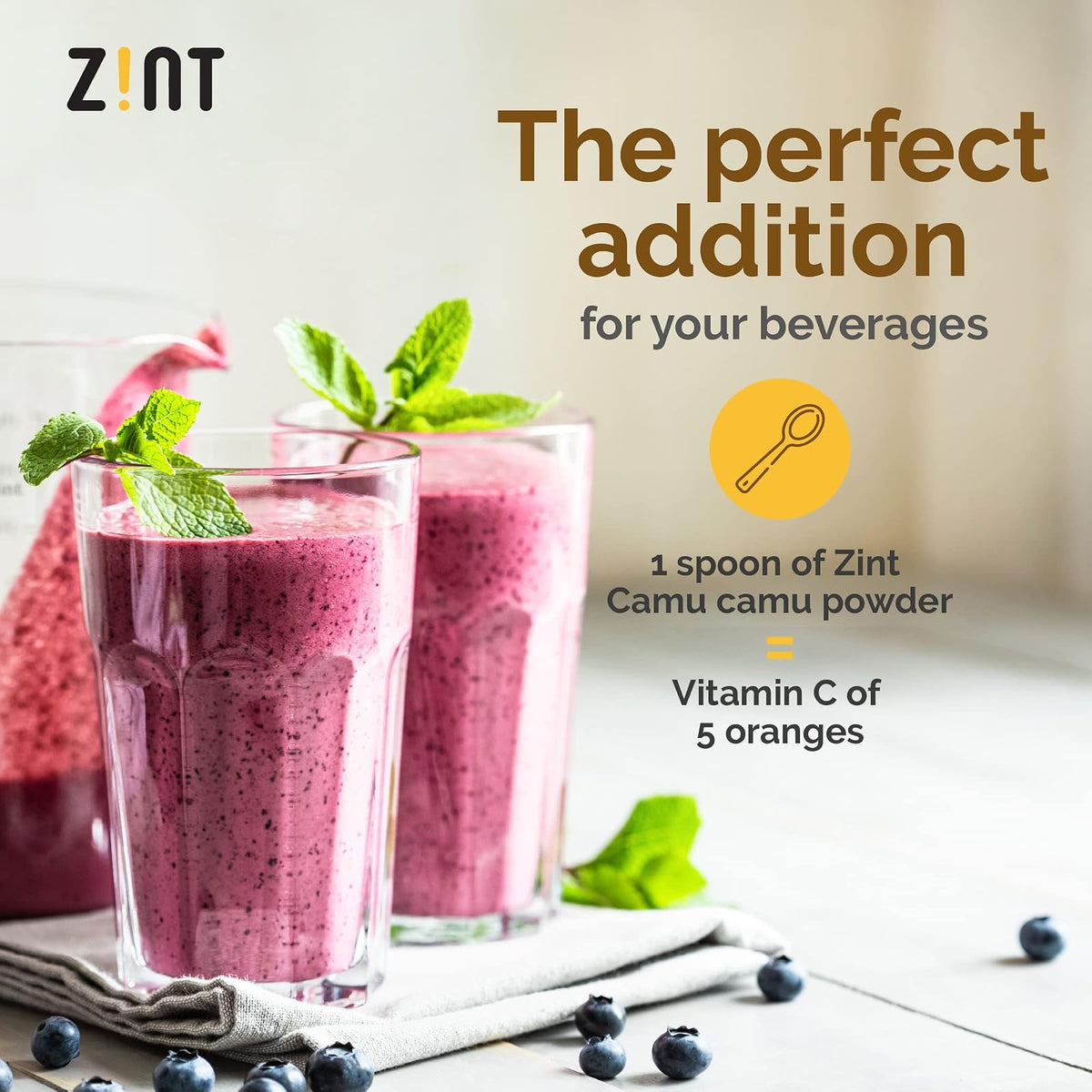 High vitamin C content in Camu Camu