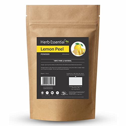 high vitamin C lemon peel powder