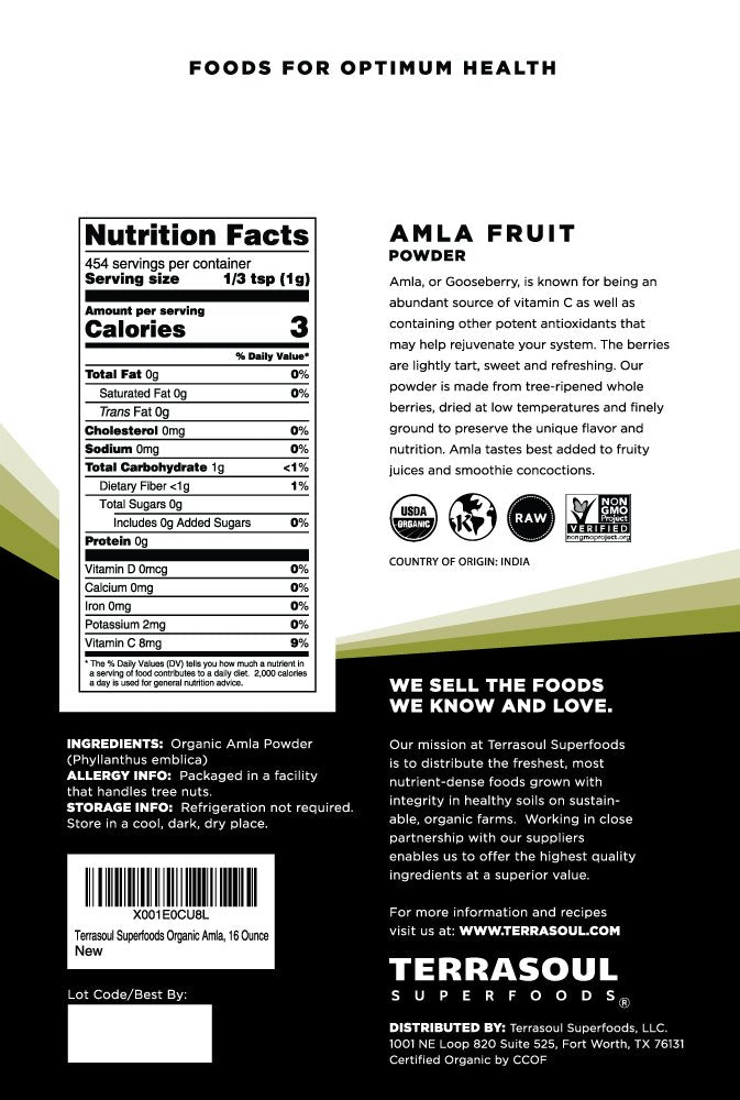 high vitamin C superfood powder