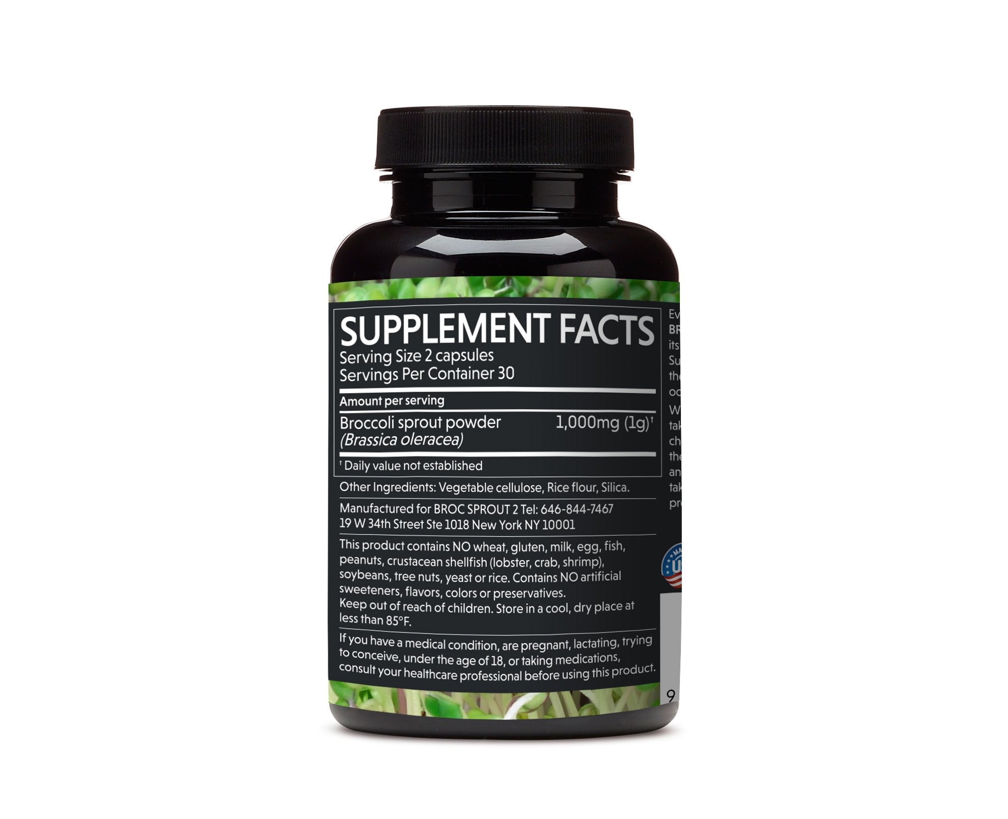 high yield glucoraphanin supplements