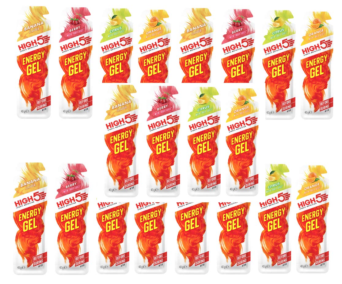 HIGH5 energy gel mixed flavours