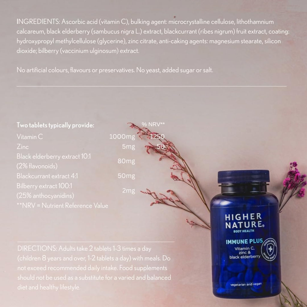 higher nature vitamins for overall health