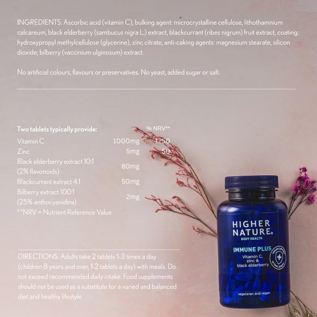 higher nature vitamins for overall health