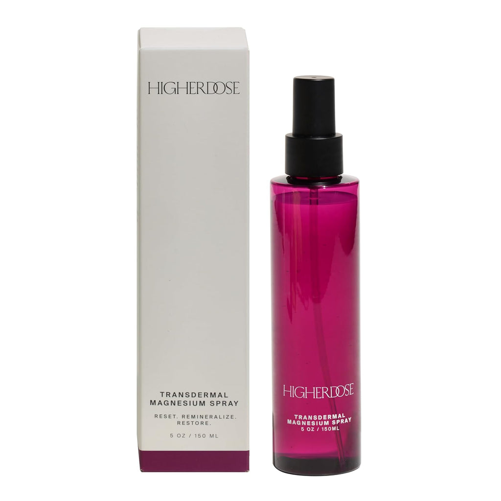 HigherDOSE magnesium spray for relaxation