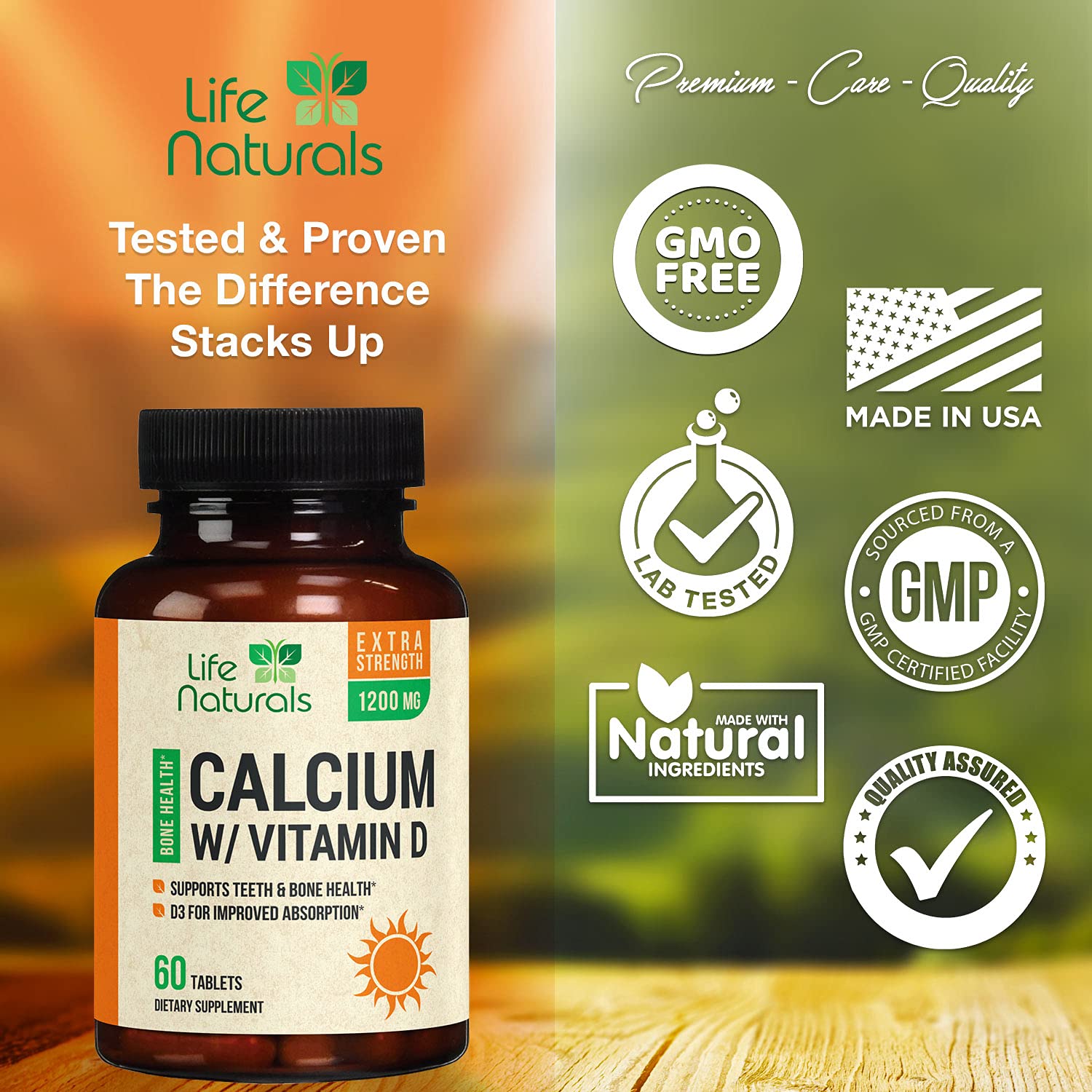 highly absorbable calcium for strong bones