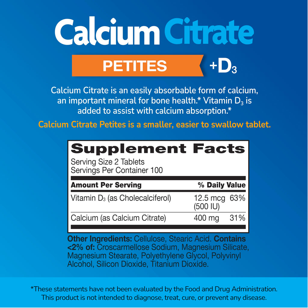 highly absorbable calcium tablets