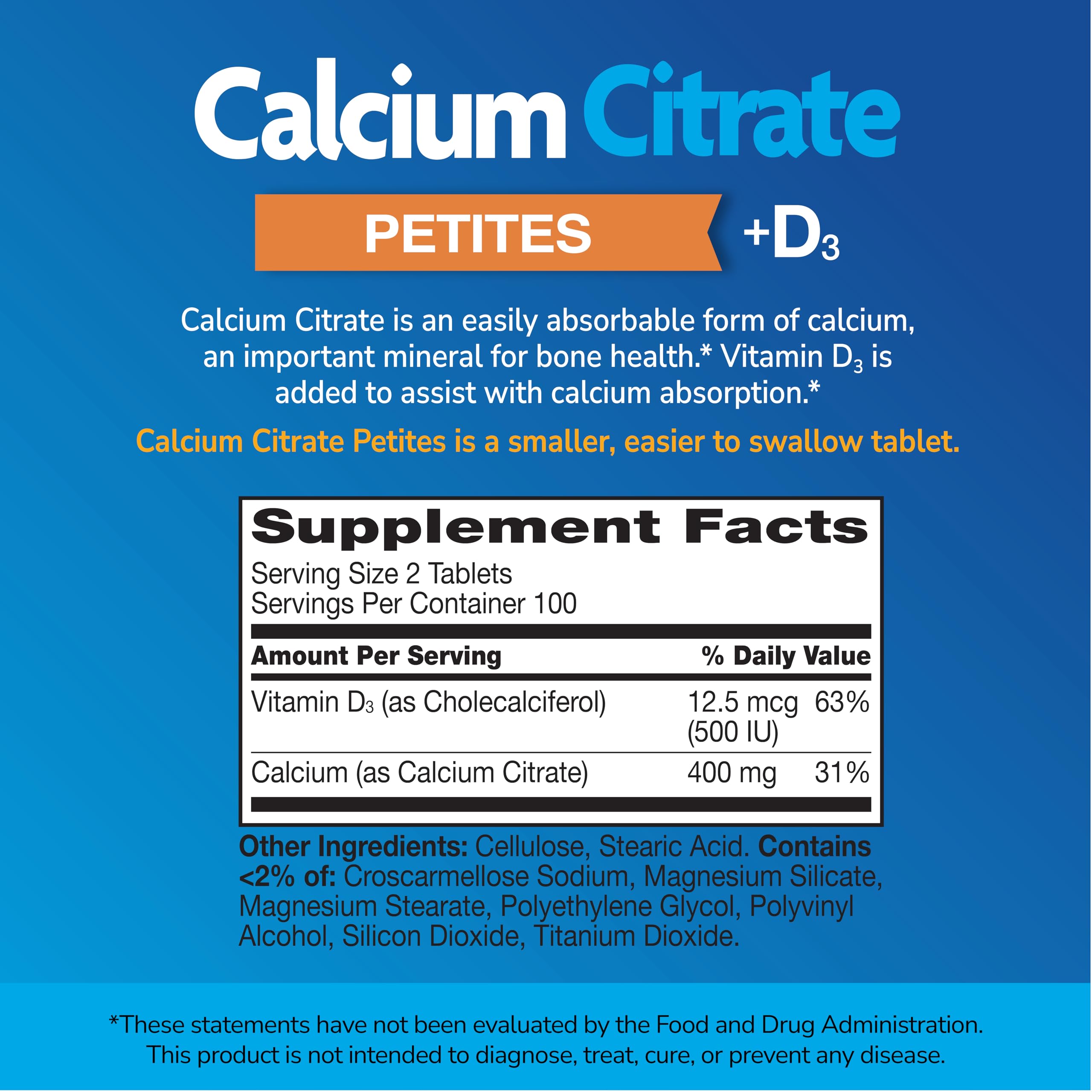 highly absorbable calcium tablets
