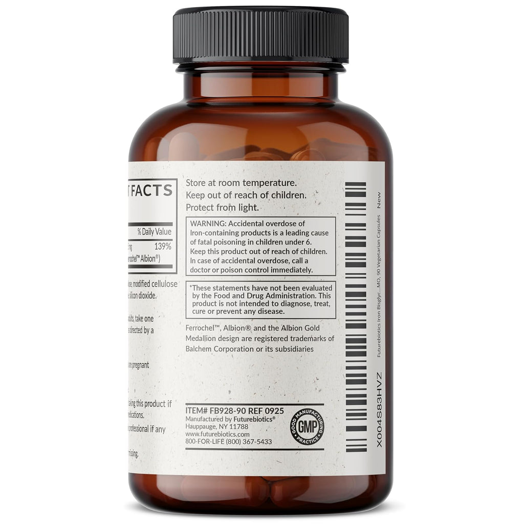highly absorbable iron bisglycinate