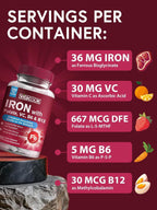 highly absorbable iron capsules