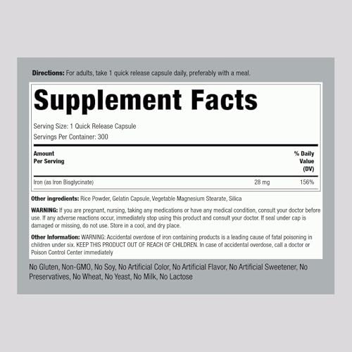 highly absorbable iron for energy