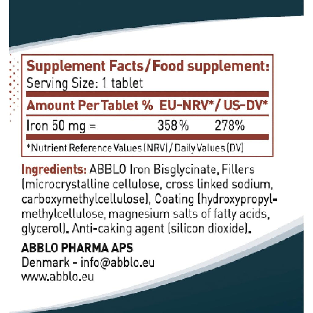 highly absorbable iron supplement