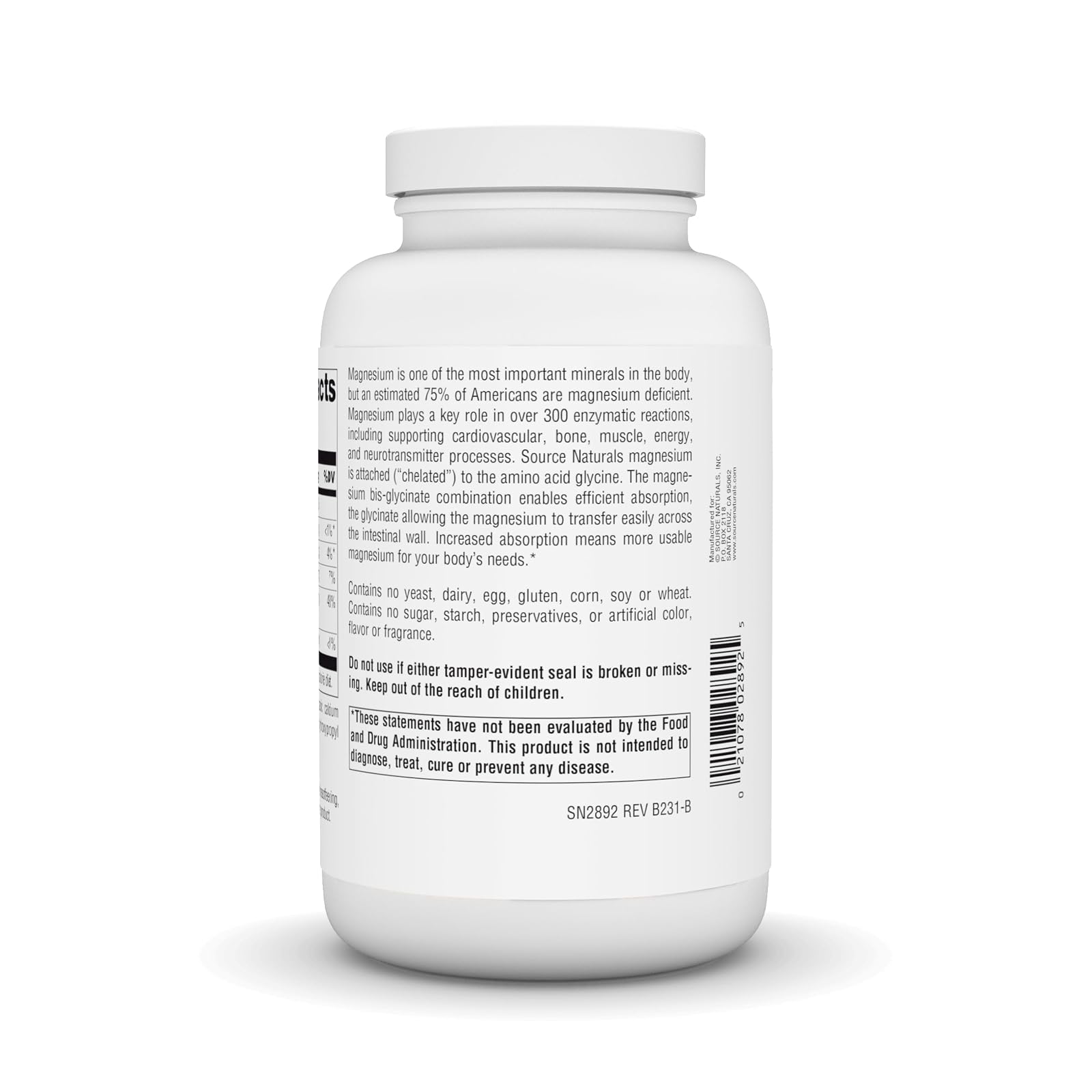 highly absorbable magnesium bisglycinate