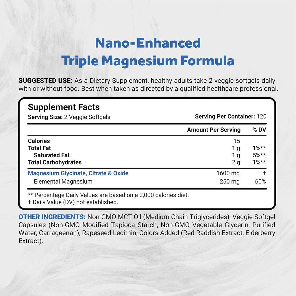 highly absorbable magnesium chelated formula