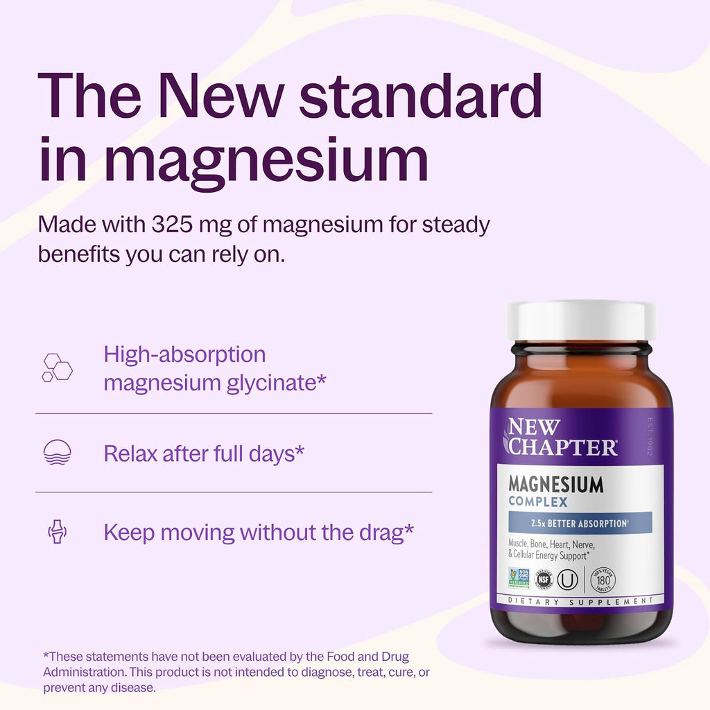 highly absorbable magnesium glycinate supplement