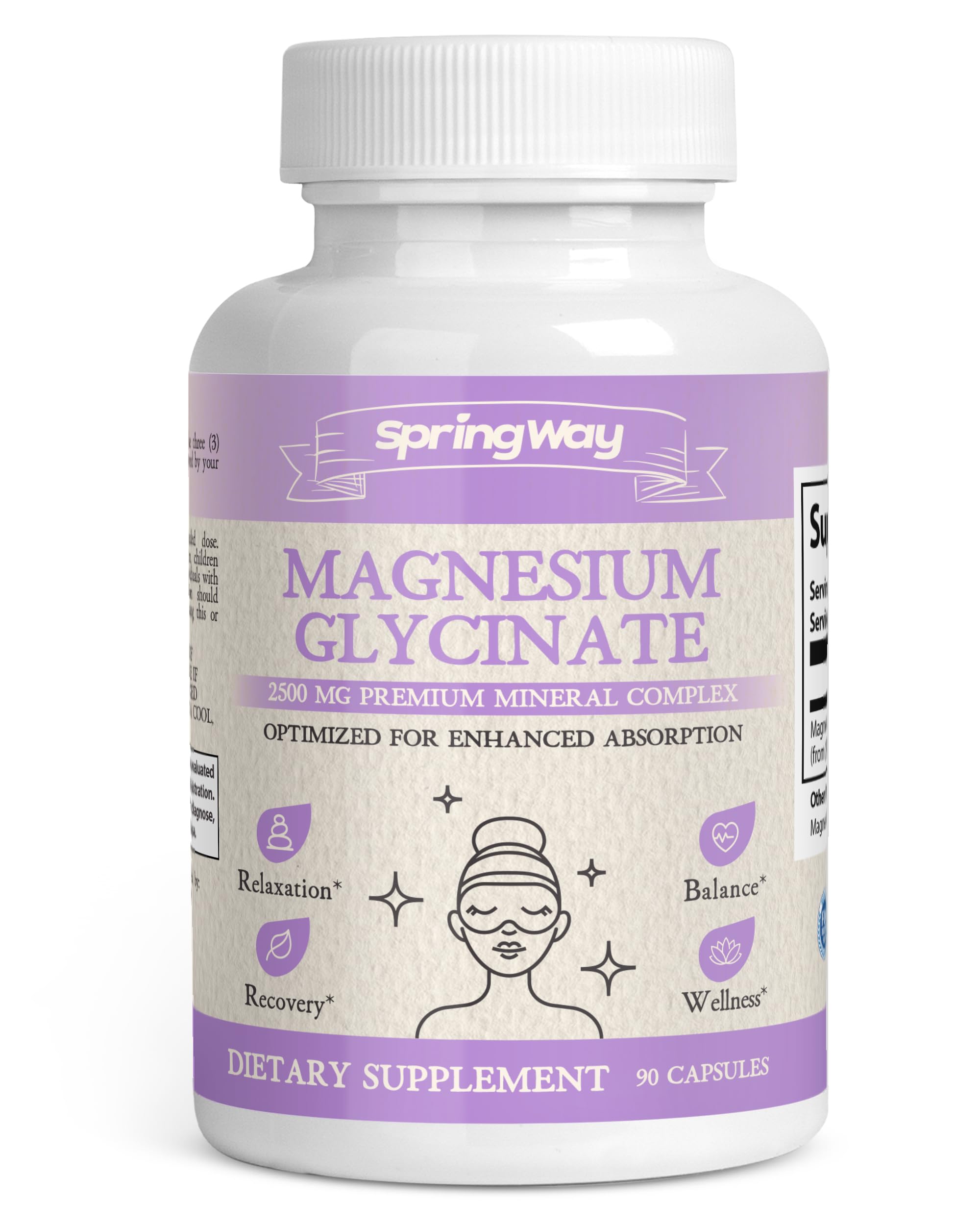 highly absorbable magnesium glycinate supplement