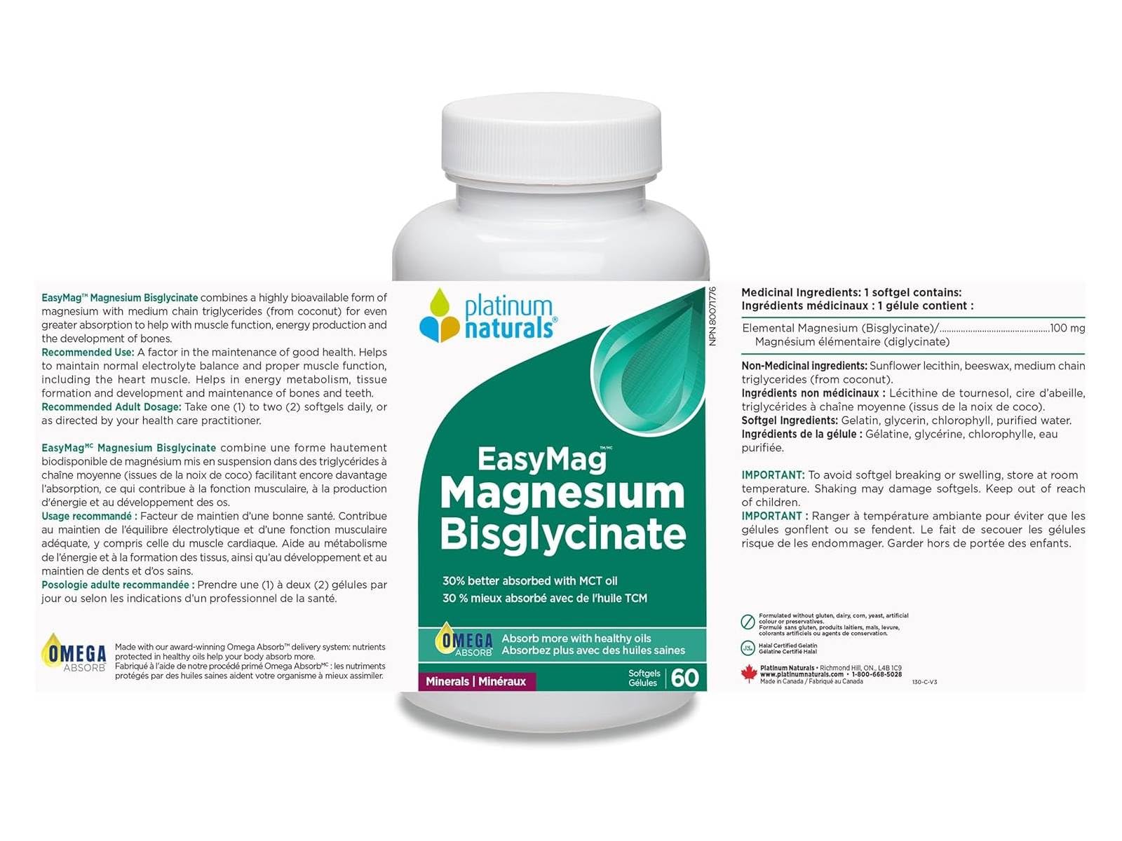 highly absorbable magnesium glycinate