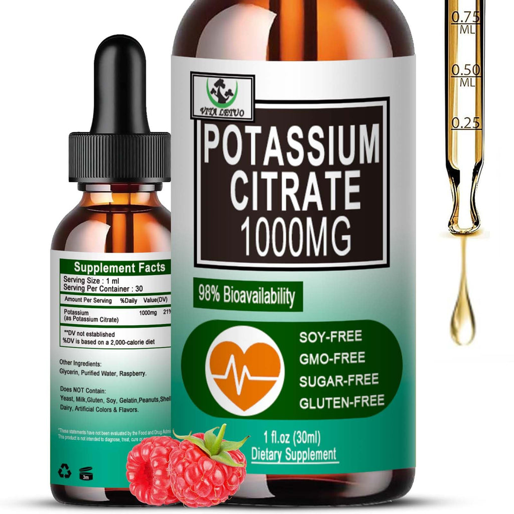 highly absorbable potassium supplement drops