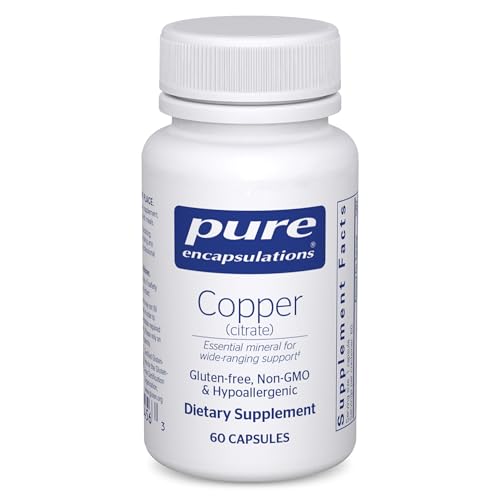 highly bioavailable copper capsules