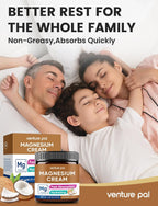 Highly concentrated magnesium cream for muscle relief