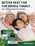 Highly concentrated magnesium cream for sleep