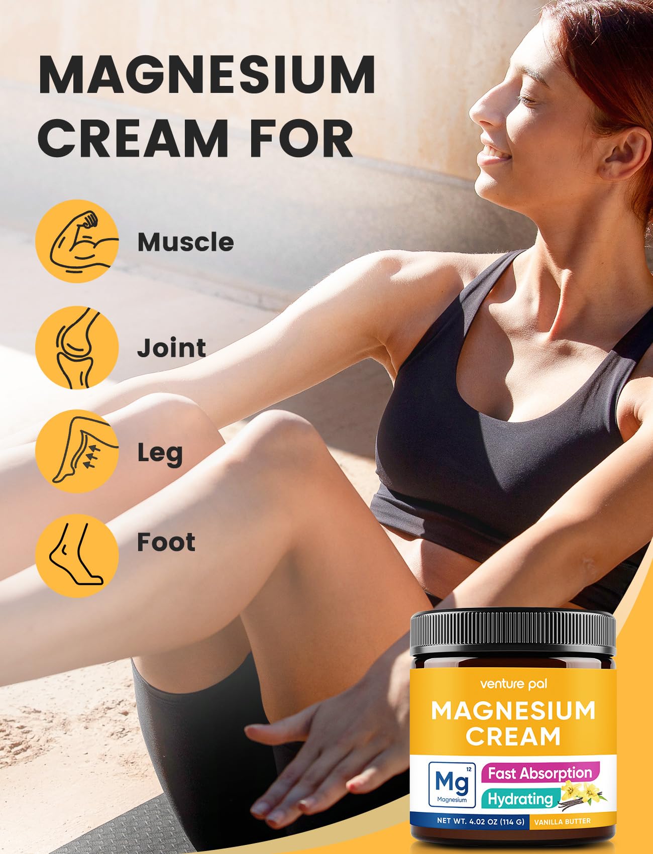 highly concentrated magnesium cream