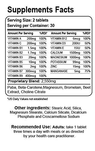 highly concentrated mineral blend
