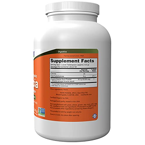 Highly soluble Acacia health supplement