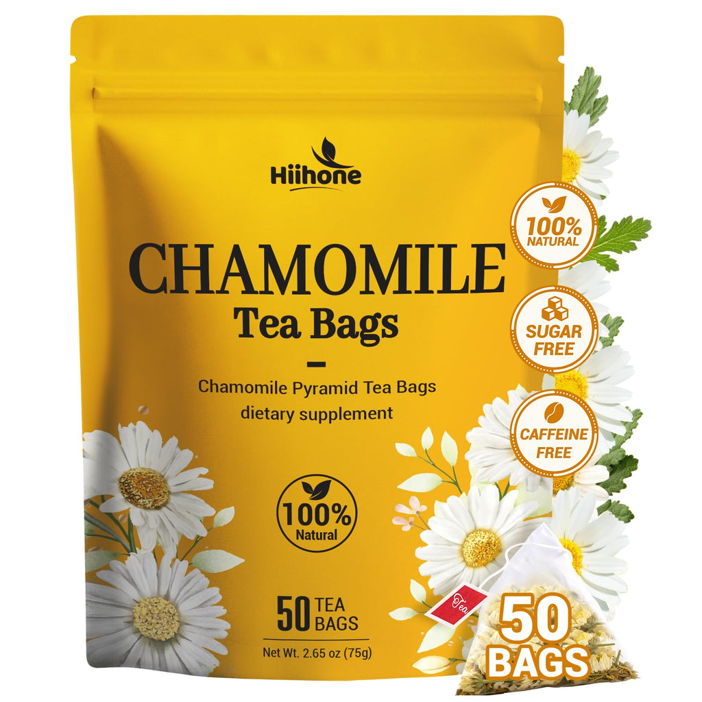 HIIHONE chamomile tea bags for relaxation