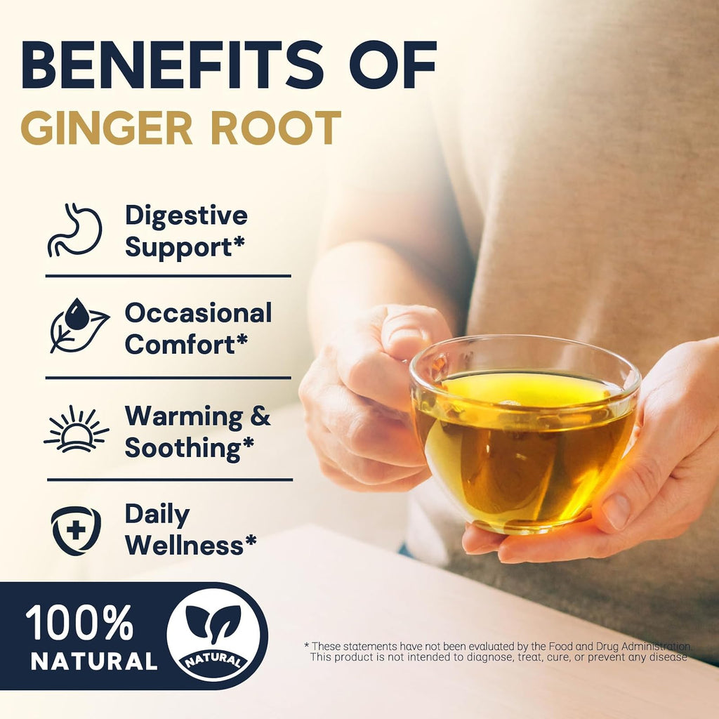 HIIHONE ginger tea for digestion