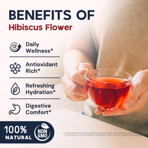 HIIHONE hibiscus flowers for natural wellness
