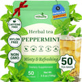 HIIHONE peppermint tea bags 50 count