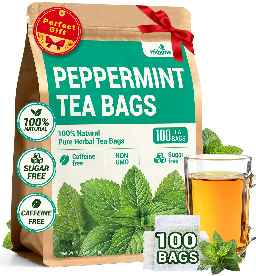 Hiihone peppermint tea bags for digestion