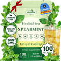 HIIHONE spearmint tea bags 100 count