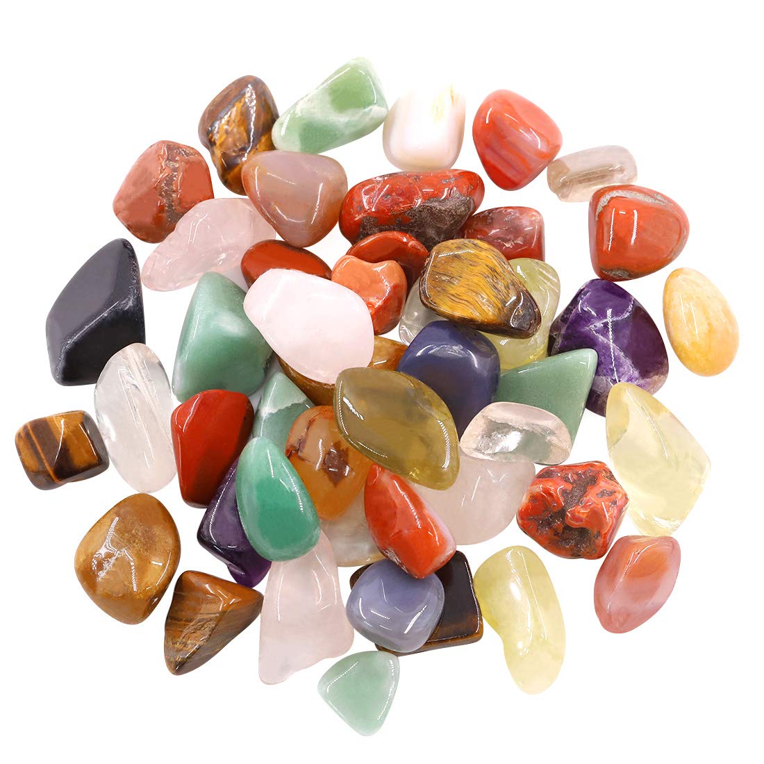 Hilitchi natural tumbled stones collection