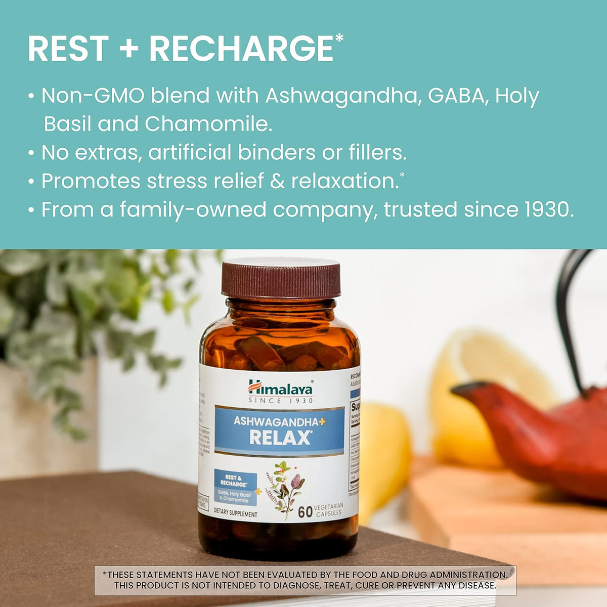 Himalaya ashwagandha 540 mg vegetarian capsules
