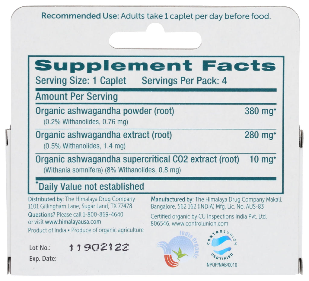 Himalaya ashwagandha for relaxation