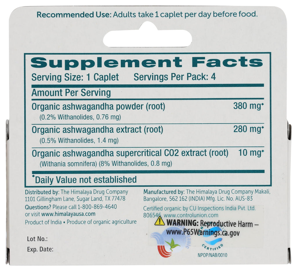 Himalaya ashwagandha for relaxation