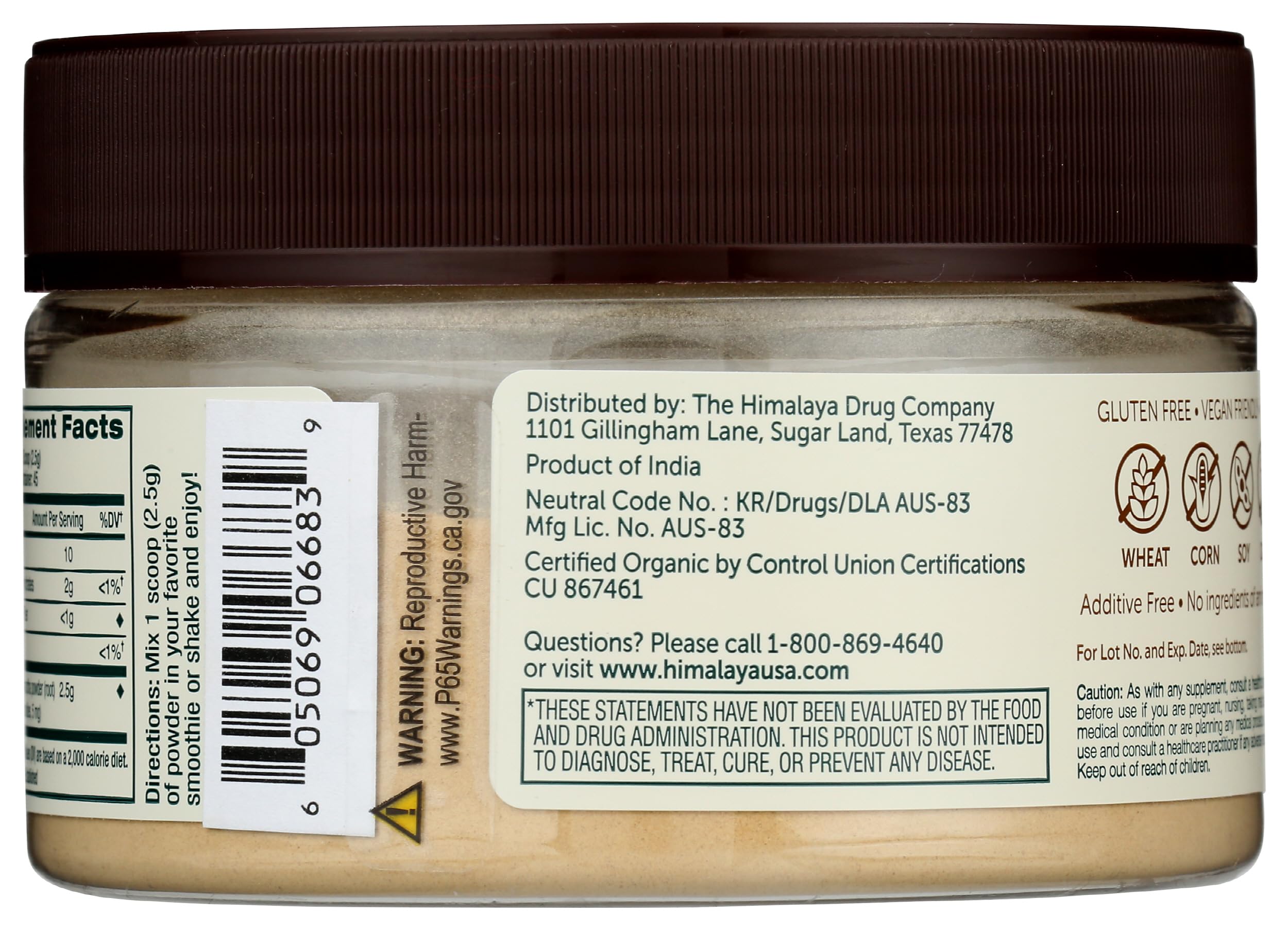Himalaya ashwagandha powder for wellness