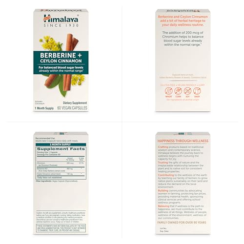 Himalaya Berberine for holistic wellness