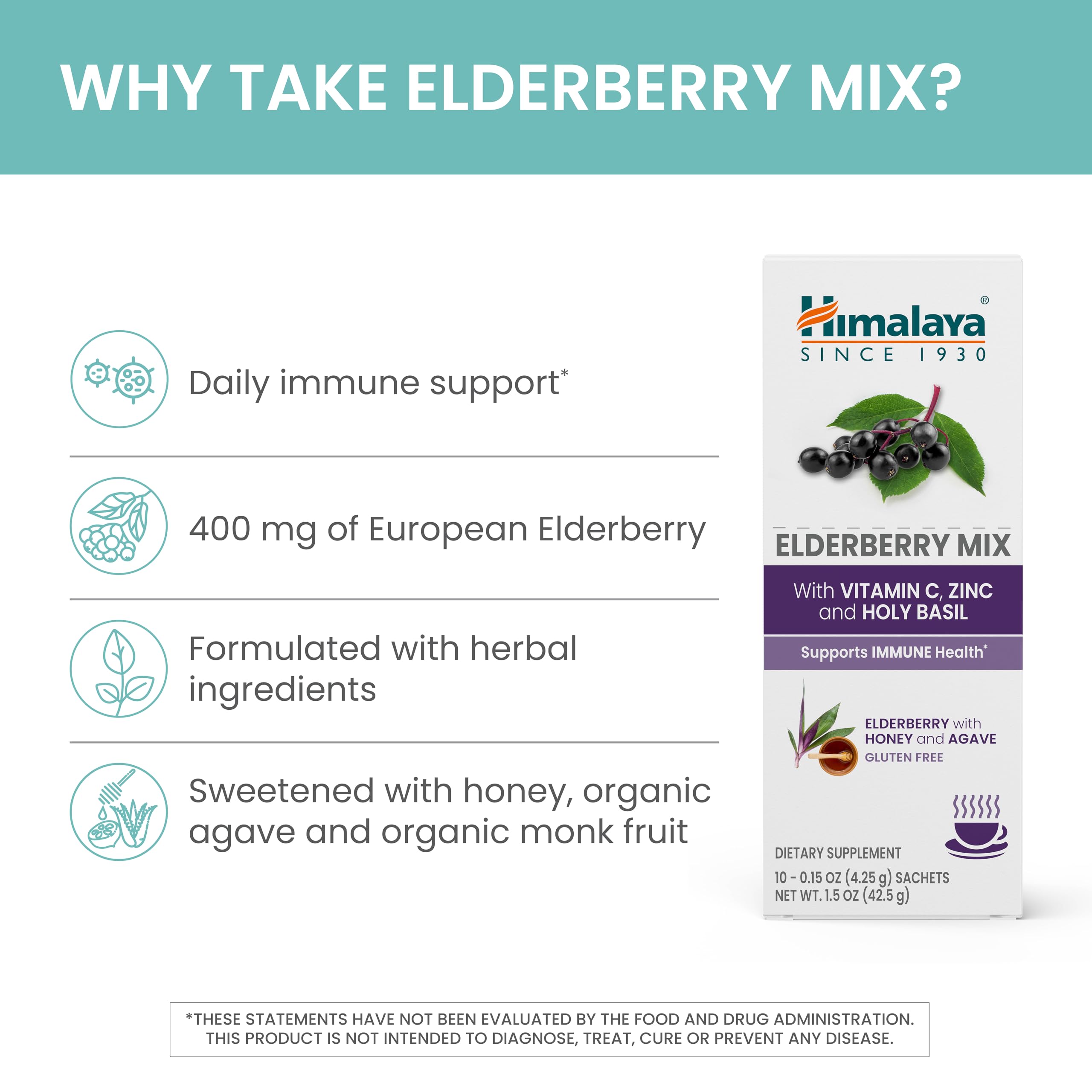 Himalaya elderberry drink for daily health