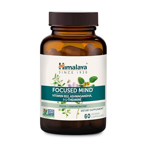 Himalaya Focused Mind supplement capsules