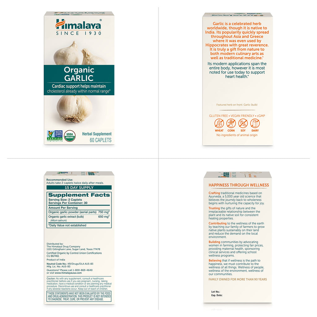 Himalaya garlic for a healthy lifestyle