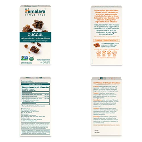 Himalaya Guggul for balanced cholesterol